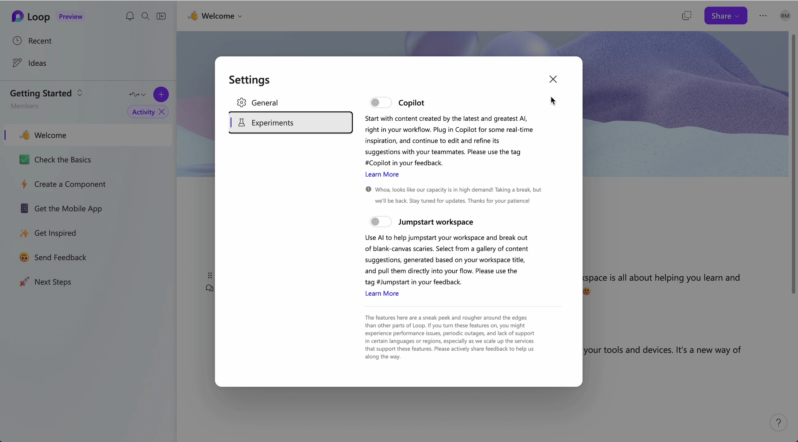 Microsoft Loop Ui Ux Design Saas Application Design Saas Ui